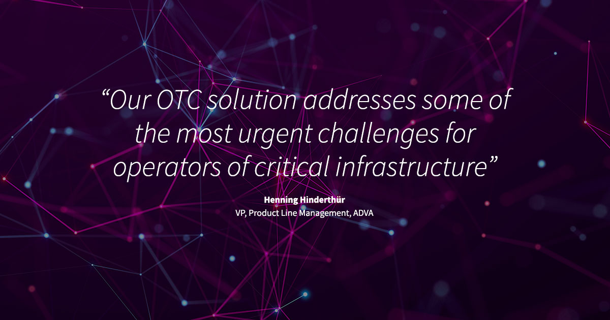 ADVA delivers unprecedented precision in timing networks with optical ...