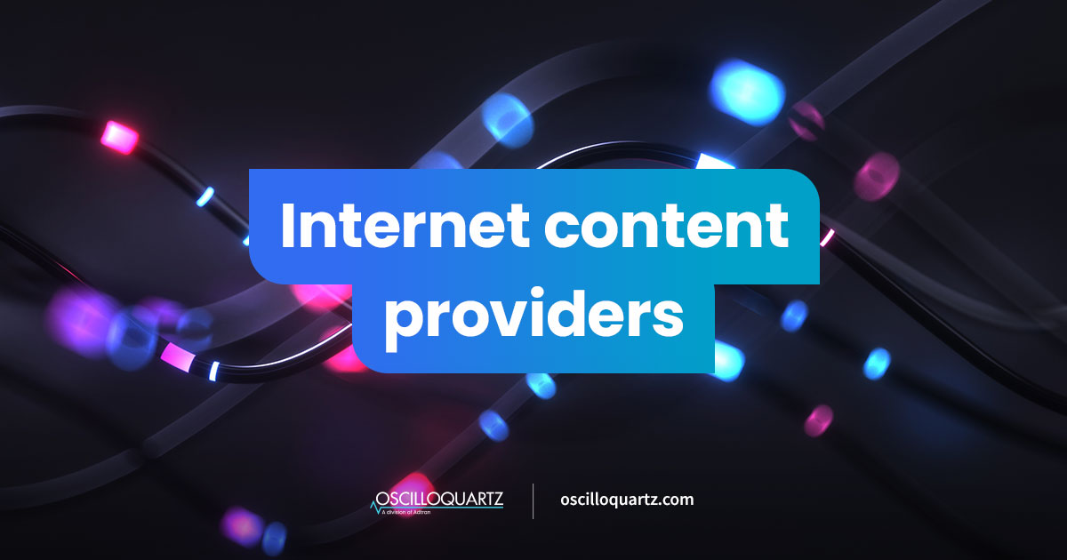 Internet content providers