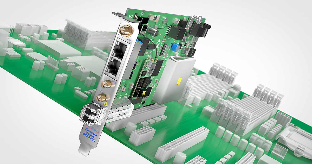 ADVA timing card brings precise synchronization to open compute servers