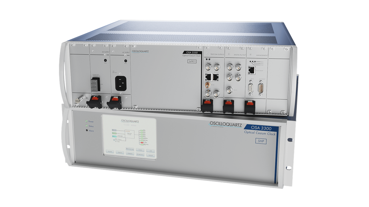 What are cesium clocks?