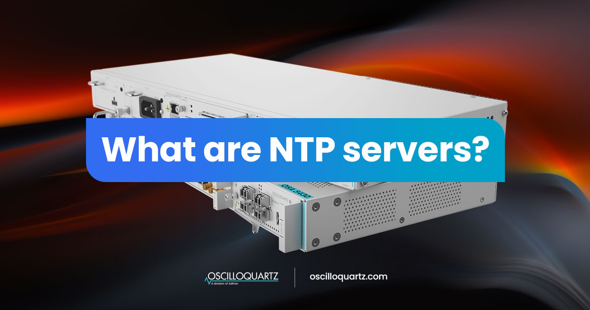 What are NTP servers?